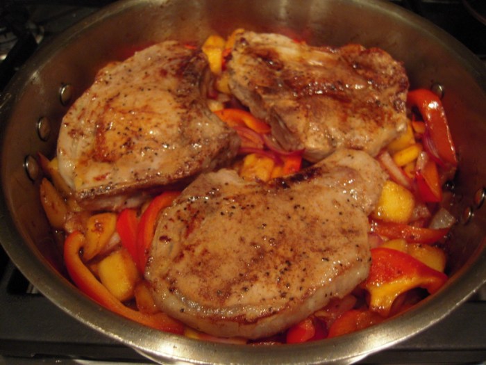 Paprika Pork Chops with Warmed Mango Chutney – Purely Primal