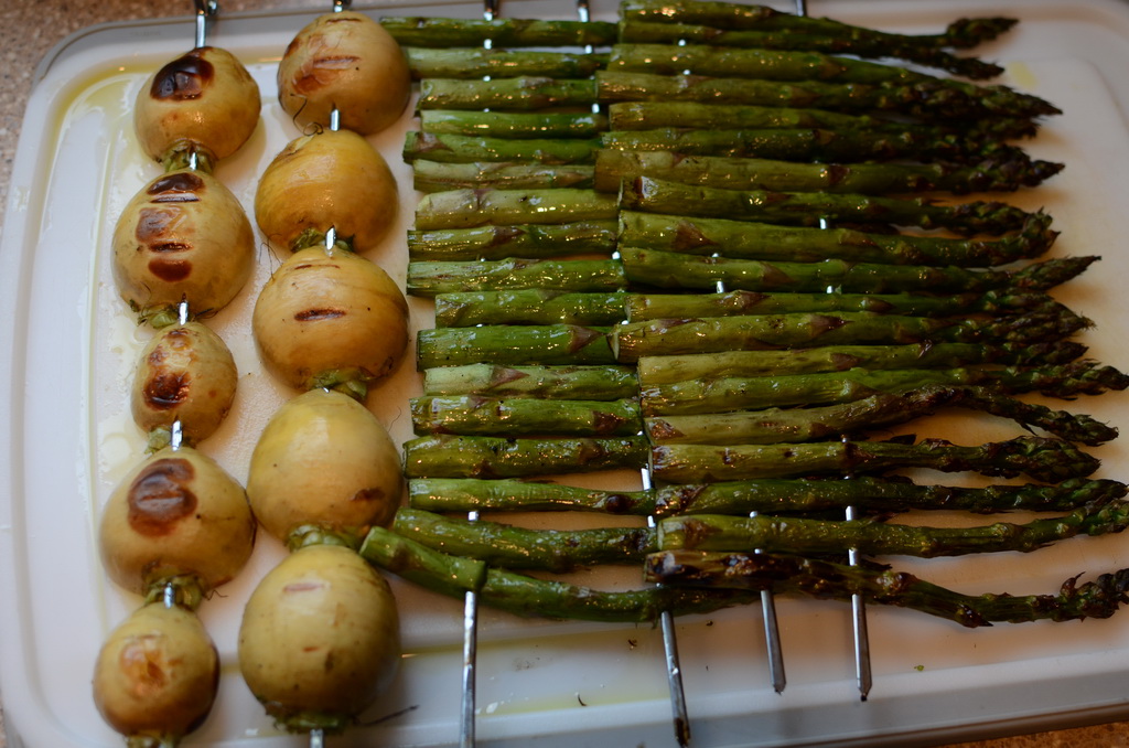 Grilled Turnips & Asparagus – Purely Primal